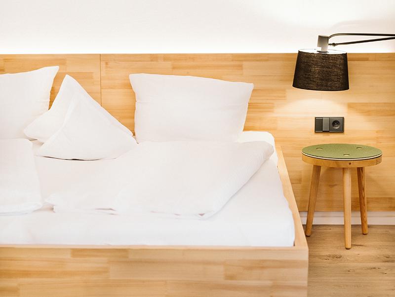 Die Zimmer im Peterle – individuell, frisch renoviert, zum Wohlfühlen.