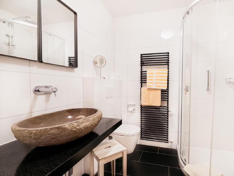 The rooms at Peterle – unique, freshly renovated, inviting.