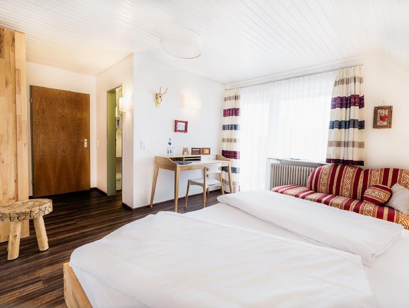 The rooms at Peterle – unique, freshly renovated, inviting.