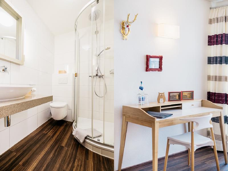 The rooms at Peterle – unique, freshly renovated, inviting.